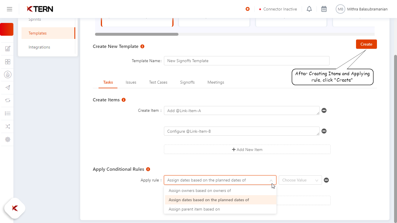 Clone and Create - KTern.AI Documentation